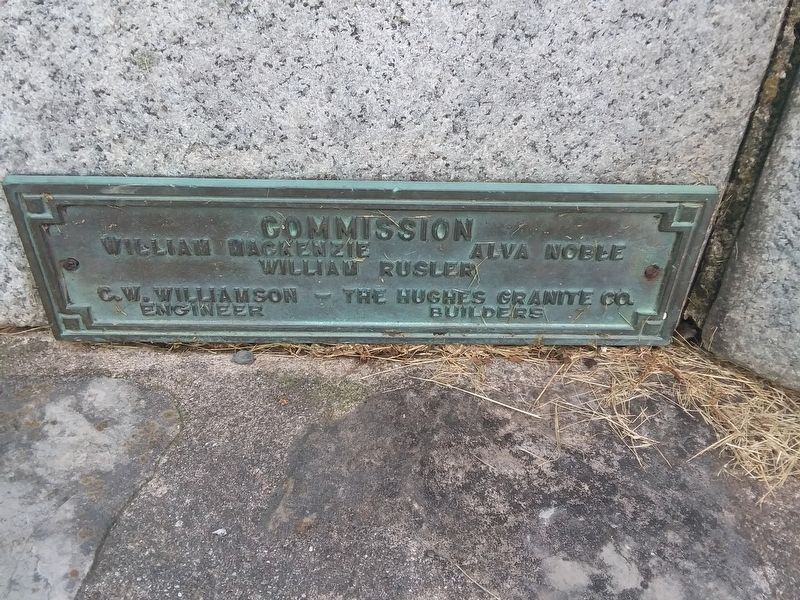 Fort Amanda Monument Historical Marker
