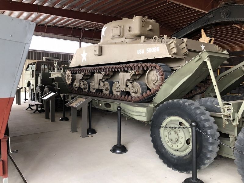 M15A1, Semitrailer, Tank Transporter, 45 Ton Historical Marker