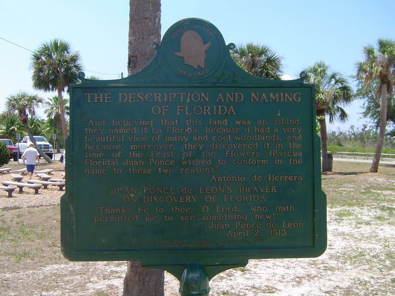 The Description and Naming of Florida Historical Marker