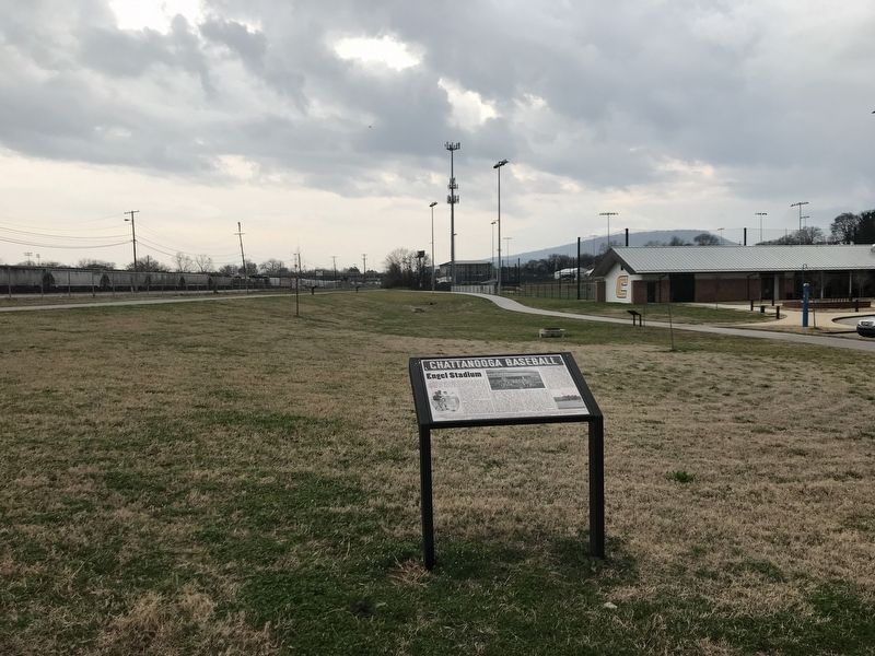 Chattanooga Baseball — Engel Stadium Historical Marker