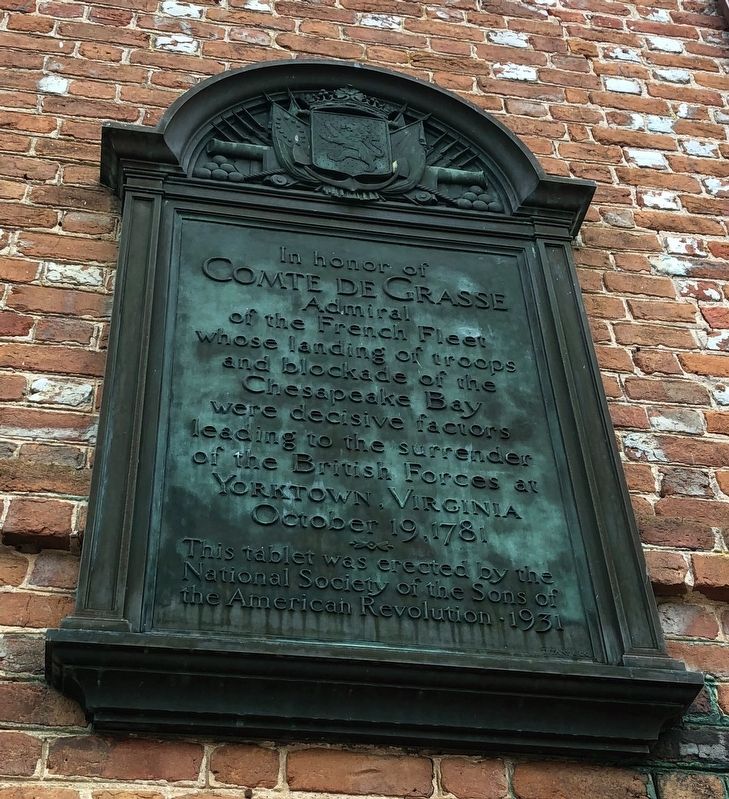 Comte de Grasse Historical Marker