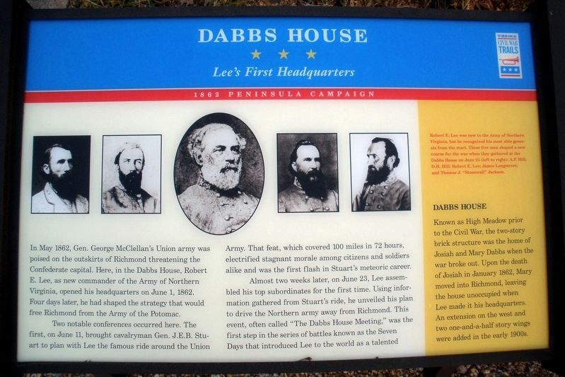 Dabbs House Historical Marker