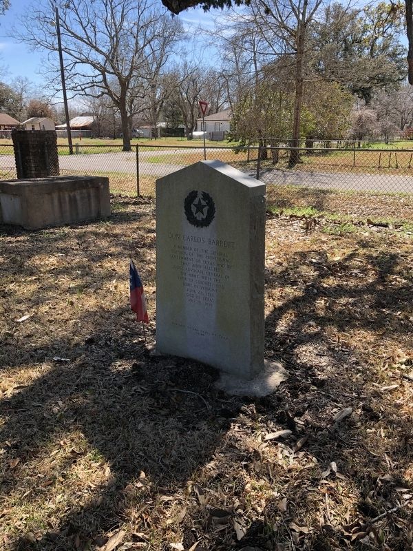 Don Carlos Barrett Historical Marker