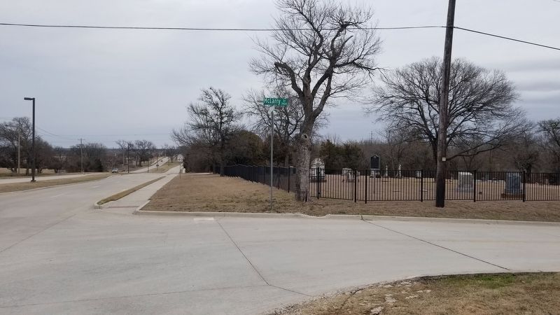McLarry Cemetery Historical Marker