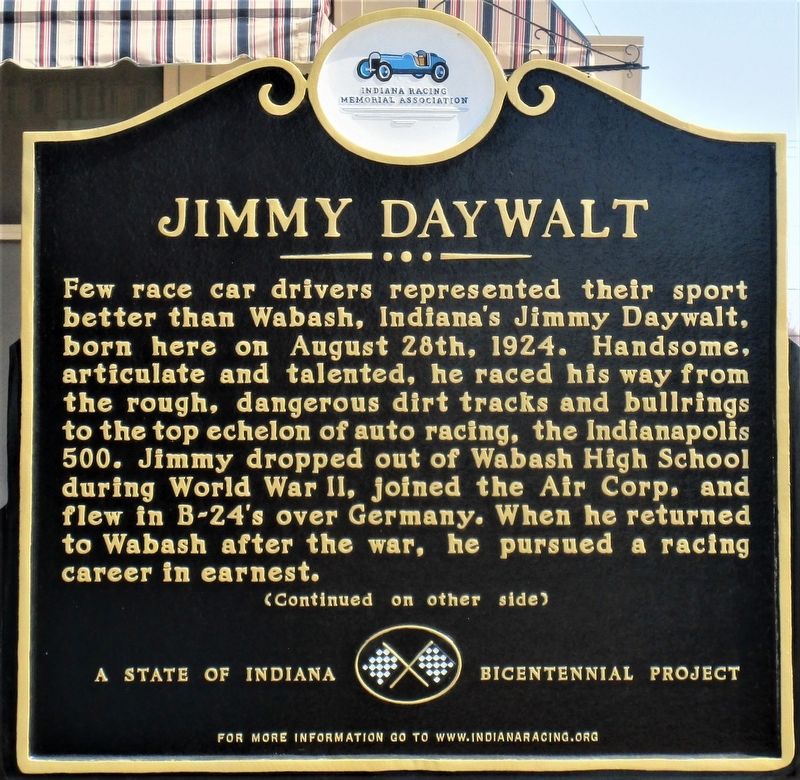 Jimmy Daywalt Historical Marker