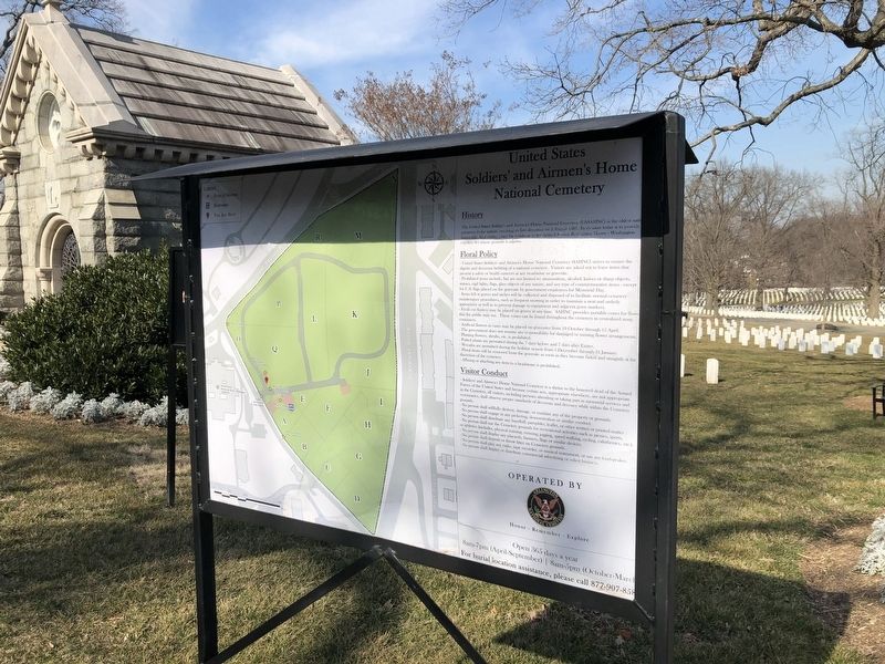 United States Soldiers' and Airmen's Home National Cemetery Historical ...
