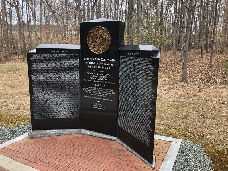 Marines and Corpsmen, a War Memorial