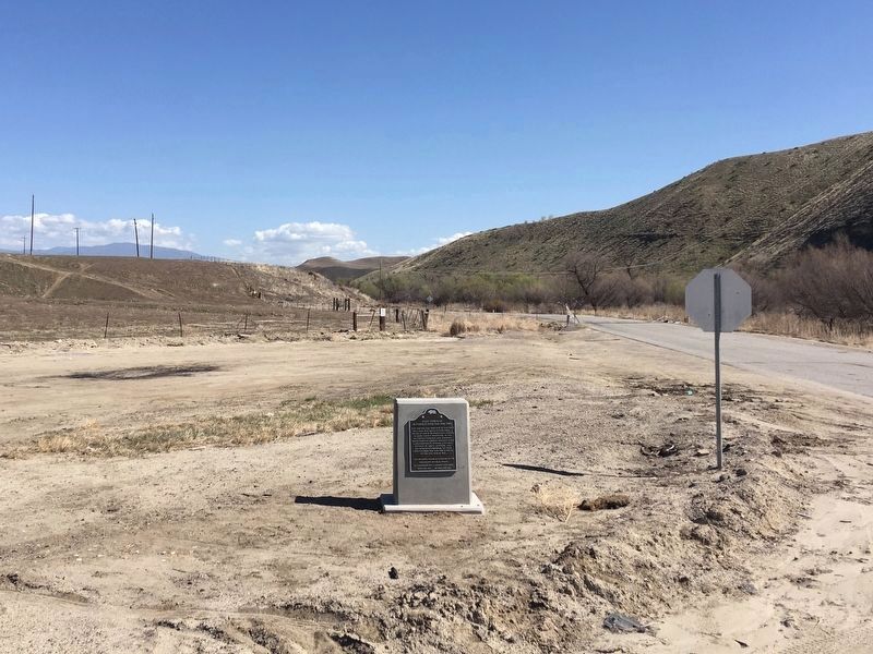 Posey Station of Butterfield Overland Mail Lines Historical Marker