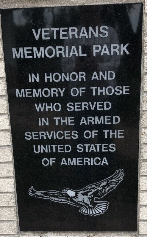 Dawson Veterans Memorial Park, a War Memorial