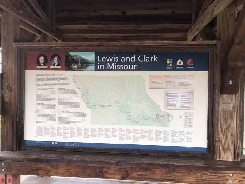 Lewis and Clark in Missouri Historical Marker