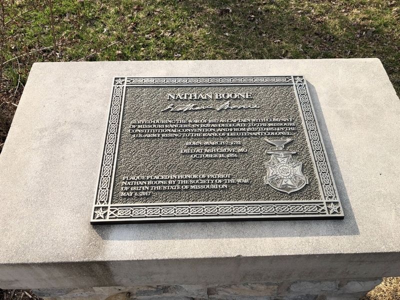 Nathan Boone Historical Marker