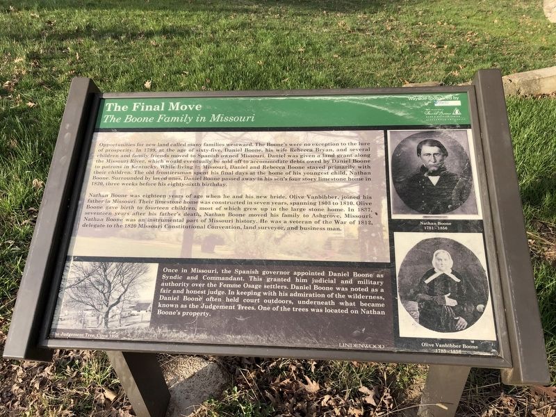 The Final Move Historical Marker