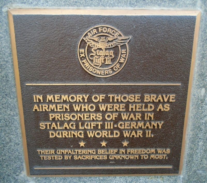 Stalag Luft III Air Force Ex-Prisoners of War, a War Memorial
