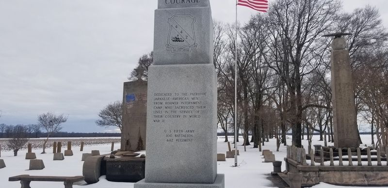 Rohwer Internment Camp Veterans Memorial Historical Marker
