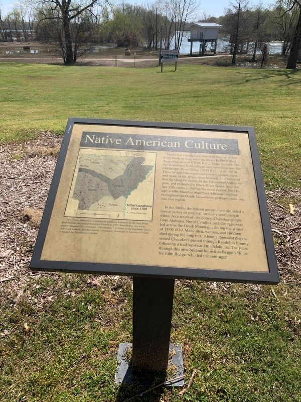 Native American Culture Historical Marker