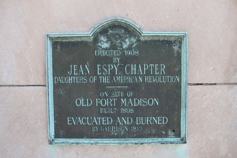Old Fort Madison Historical Marker
