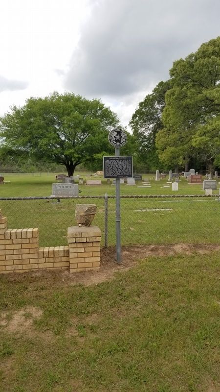 Oklahoma Cemetery Historical Marker