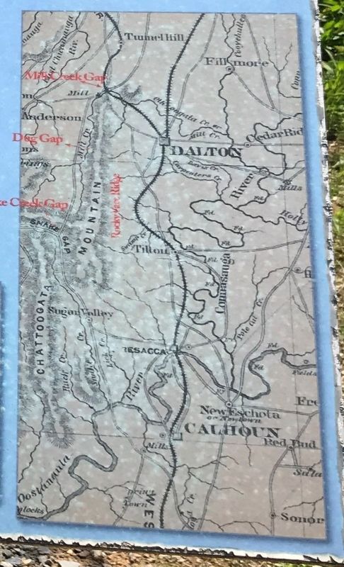 The Road to Resaca Historical Marker