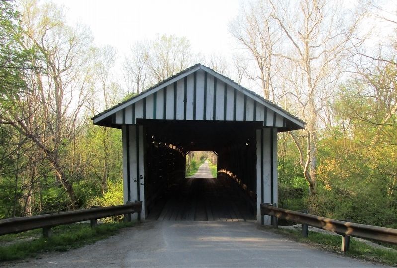Colville Covered Bridge / Covered Bridges Historical Marker