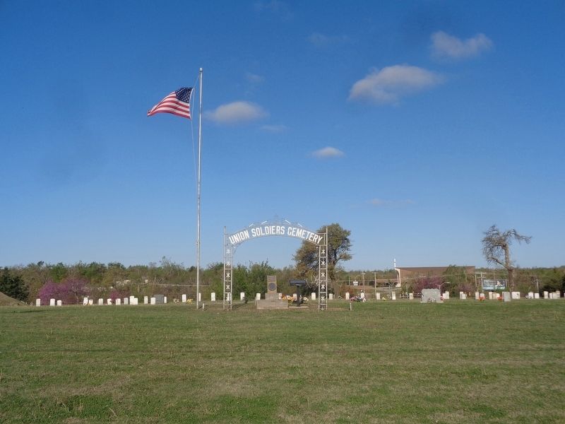 Union Soldier Cemetery Historical Marker