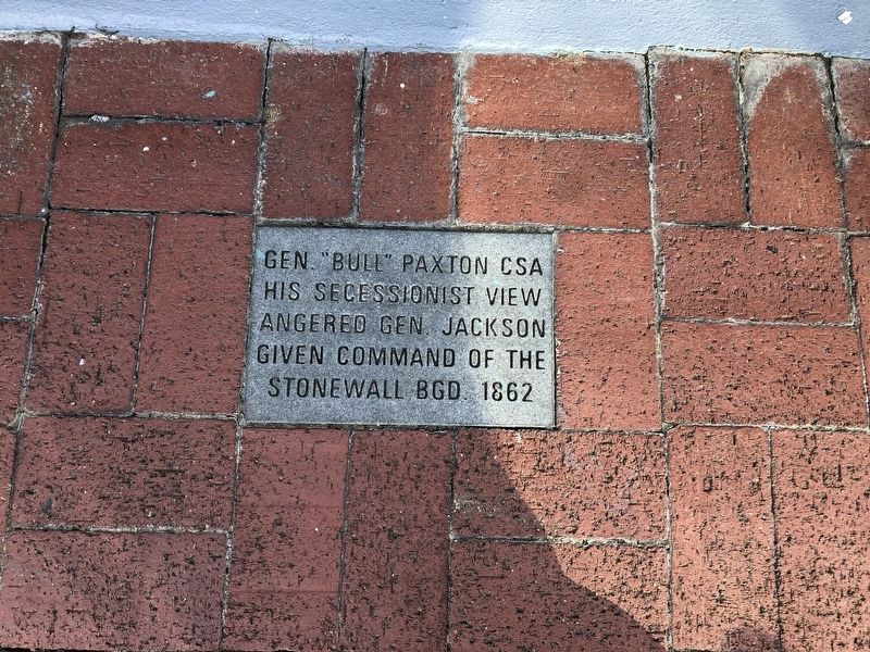 Gen. "Bull" Paxton CSA Historical Marker