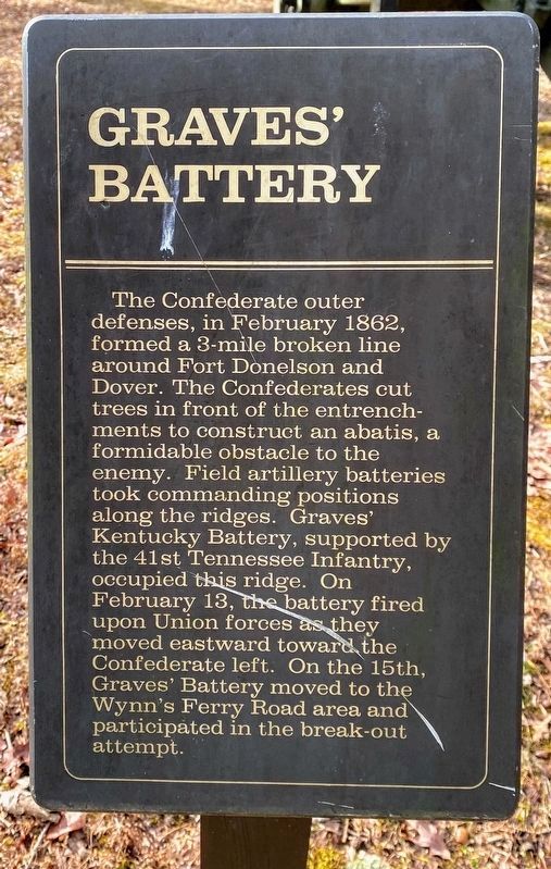 Graves' Battery Historical Marker