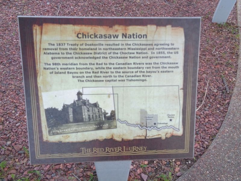 Chickasaw Nation Historical Marker