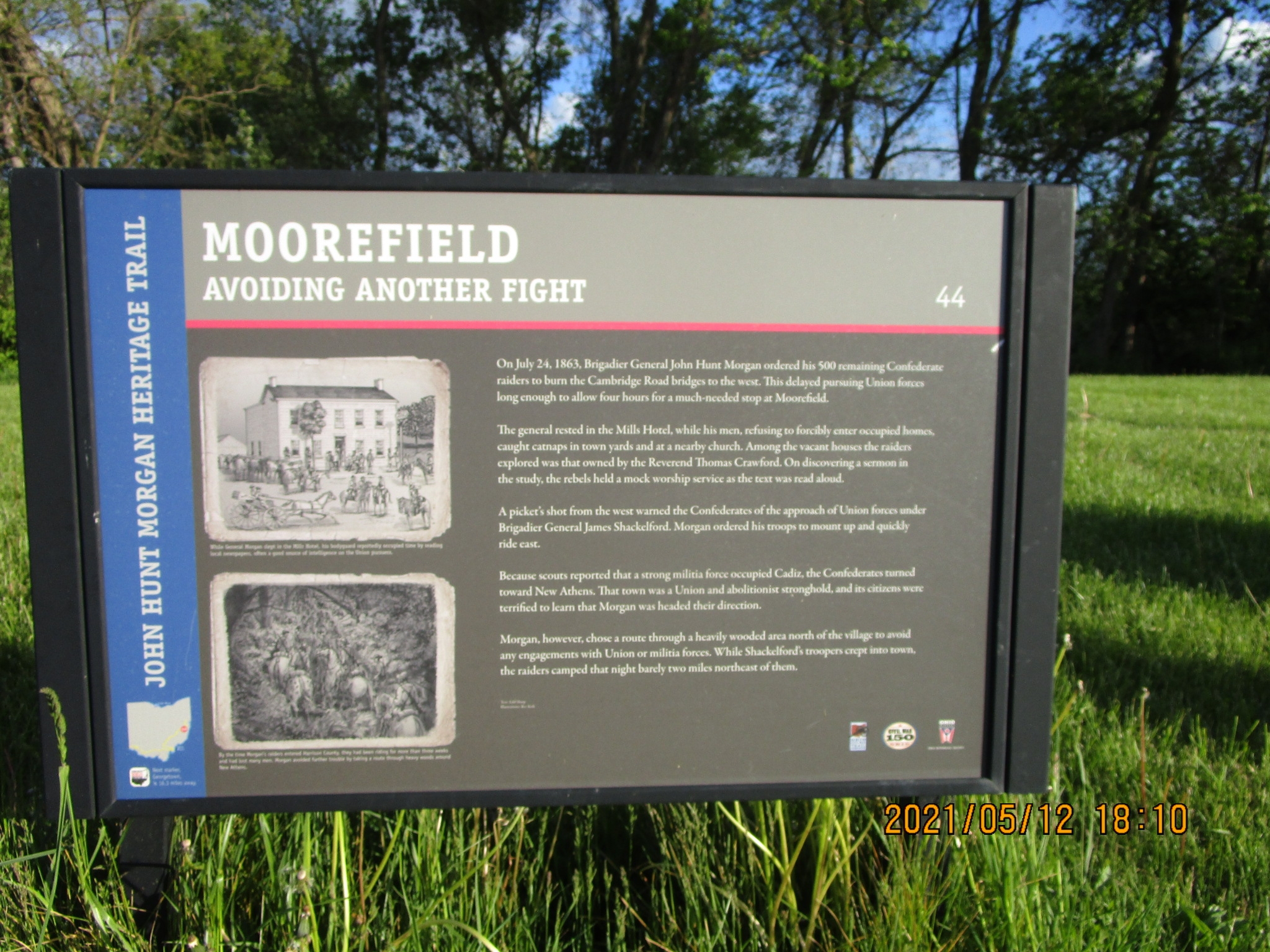 Photo: Moorefield Marker