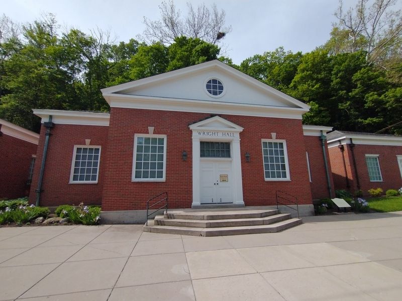 Wright Hall Historical Marker