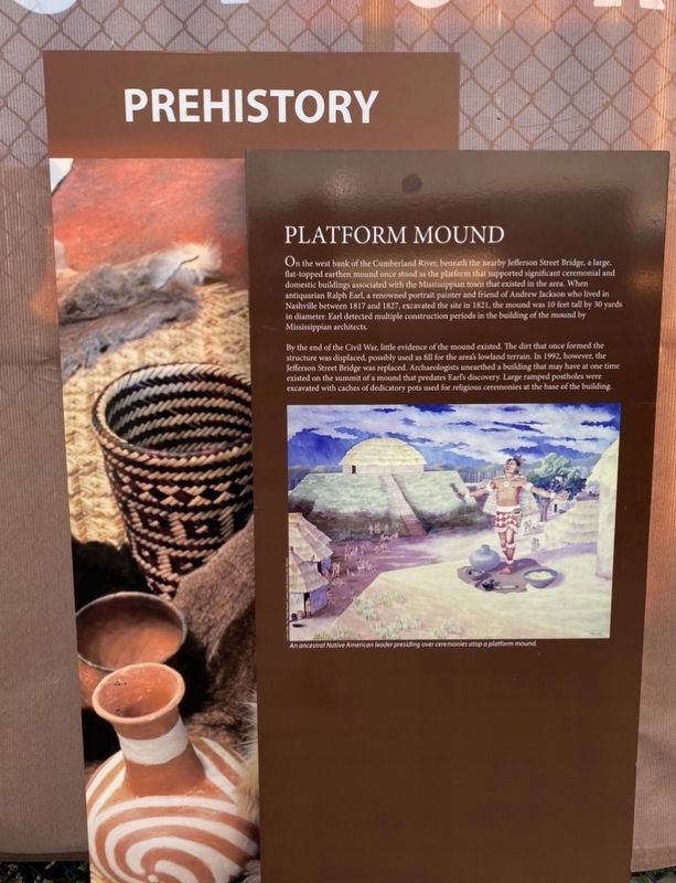 Platform Mound Historical Marker