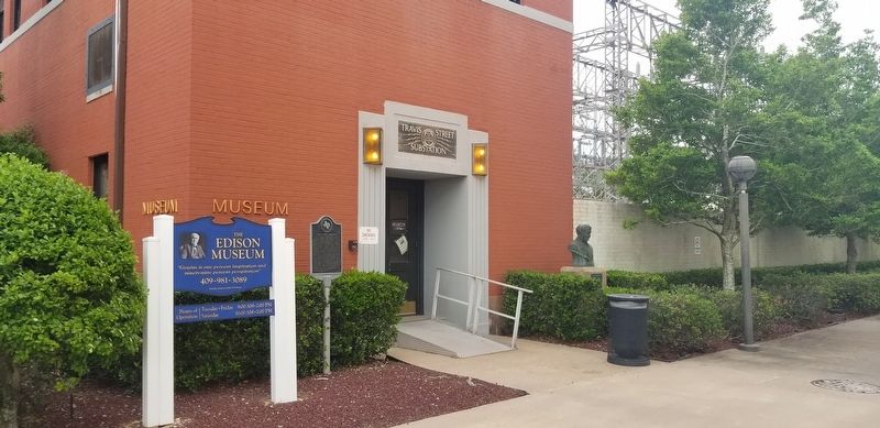 Travis Street Substation Historical Marker