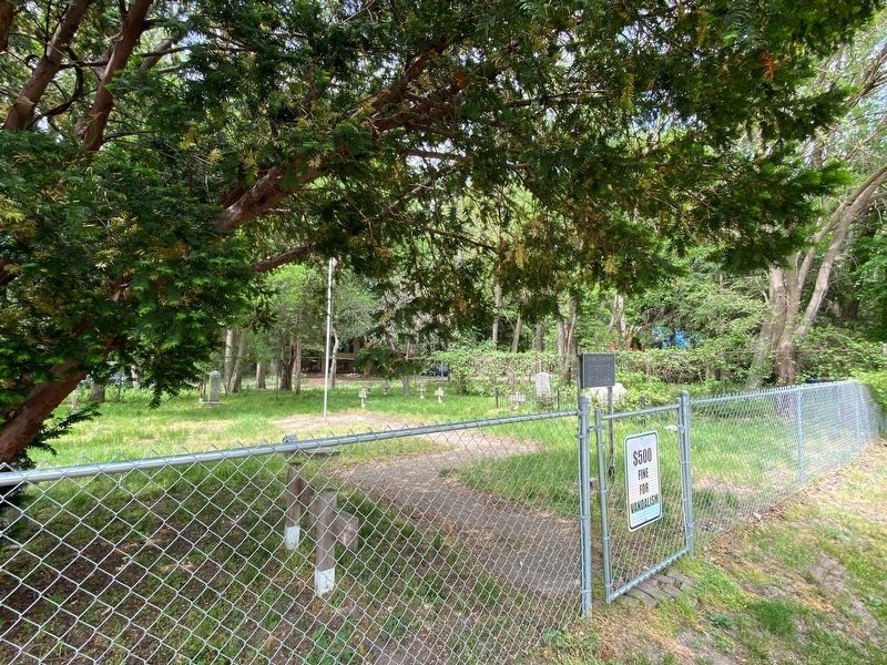 Chubb Cemetery Historical Marker