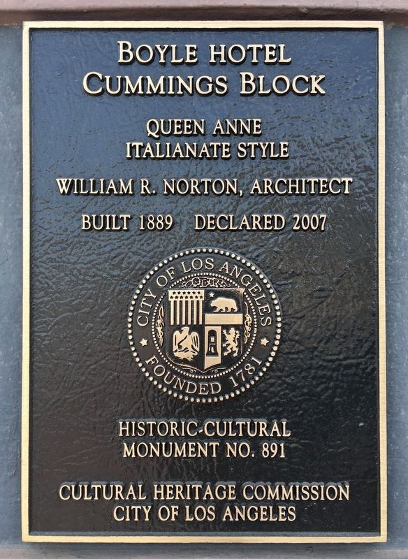 Boyle Hotel Historical Marker