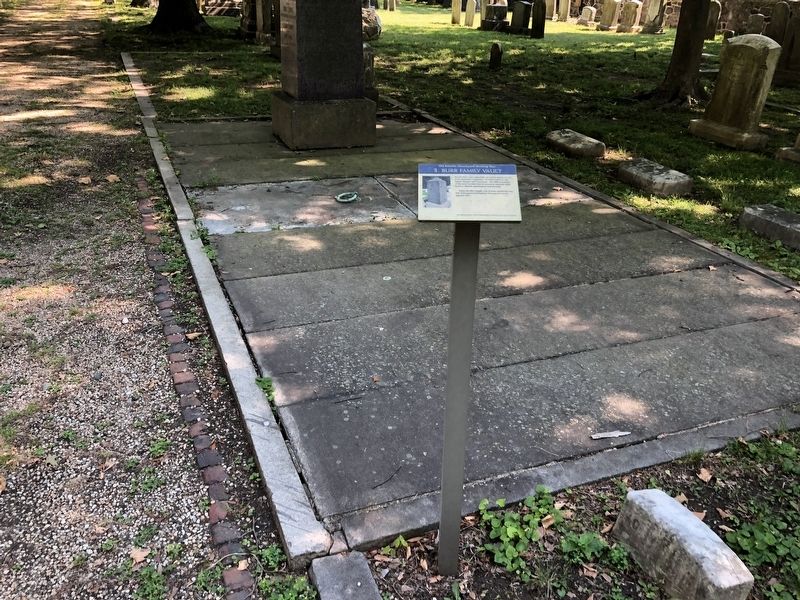 Burr Family Vault Historical Marker