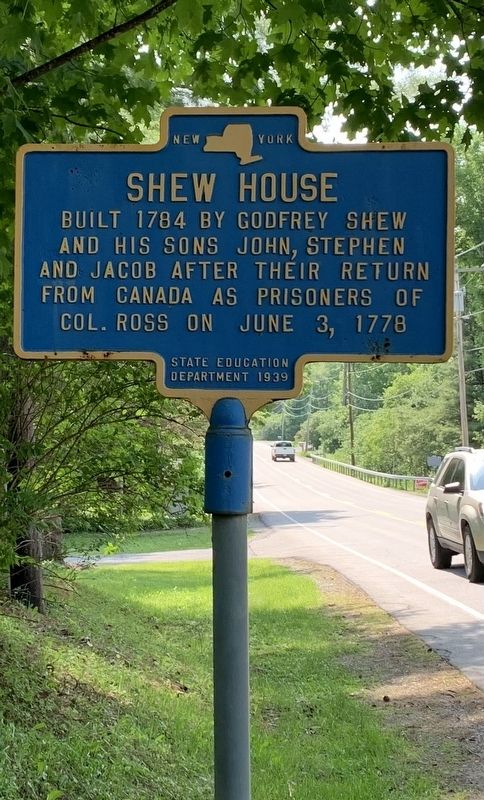 Shew House Historical Marker