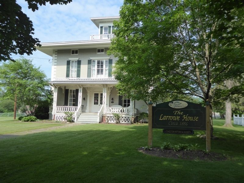 Larrowe House Historical Marker