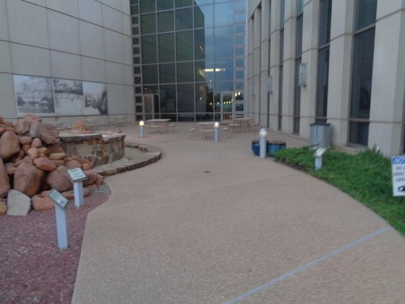Surveys of the 100th Meridian Historical Marker