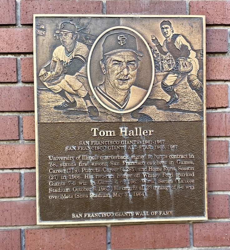 Tom Haller Historical Marker