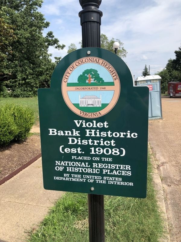 Violet Bank Historical Marker