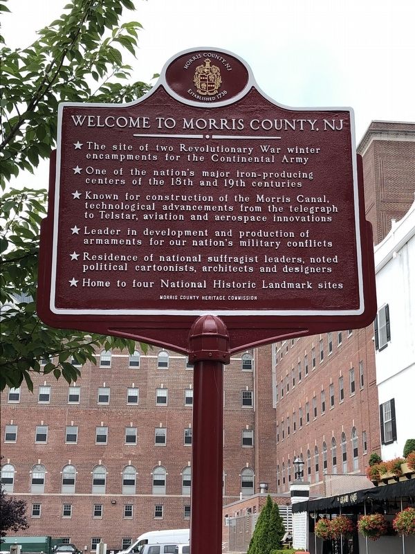 Welcome to Morris County, NJ Historical Marker