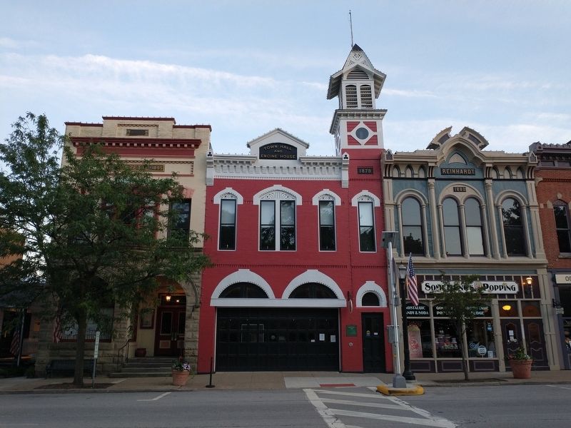 Medina Town Hall & Engine House Historical Marker