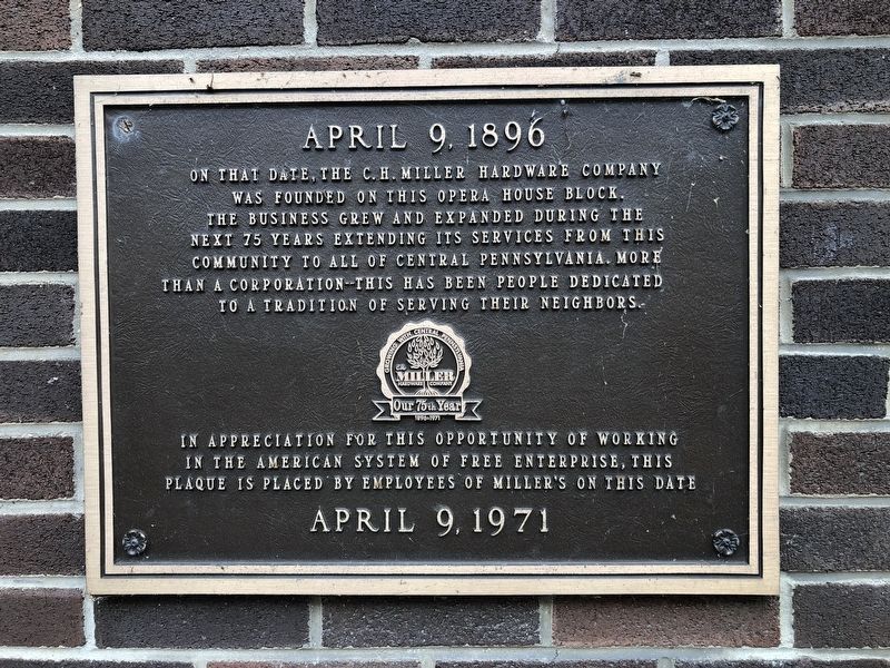 April 9, 1896 Historical Marker