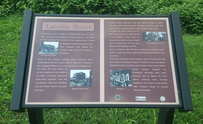 Latrobe Street Historical Marker