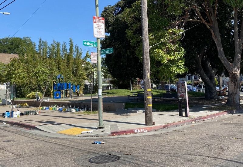 West Oakland and Prescott Historical Marker