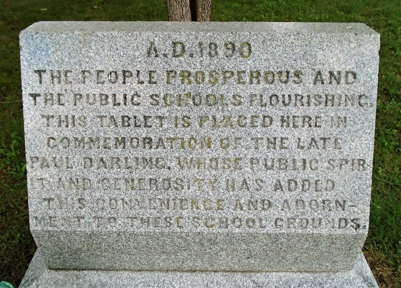 Paul Darling Historical Marker