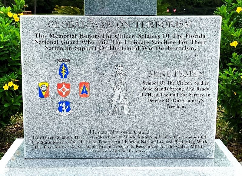 Global War On Terrorism, a War Memorial