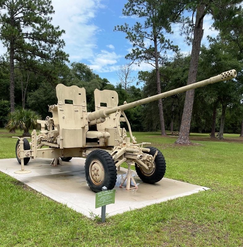 Gun, 57 MM, S-60, a War Memorial