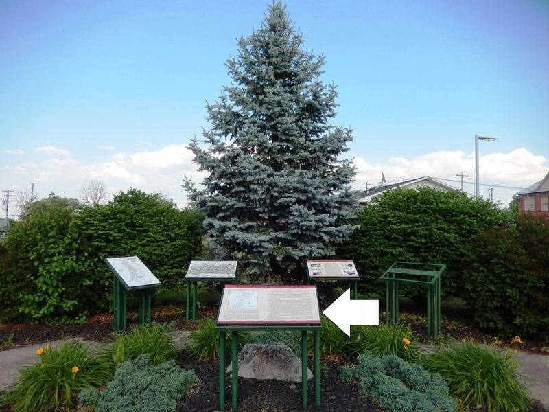 The Founding of Milton Historical Marker