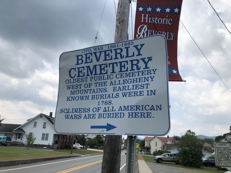 Beverly Cemetery Historical Marker
