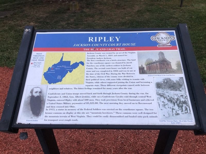 Ripley Historical Marker